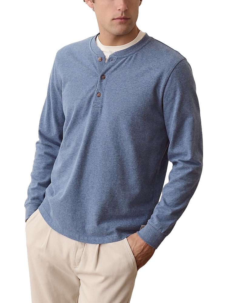 MARINE LAYER luxe jersey henley